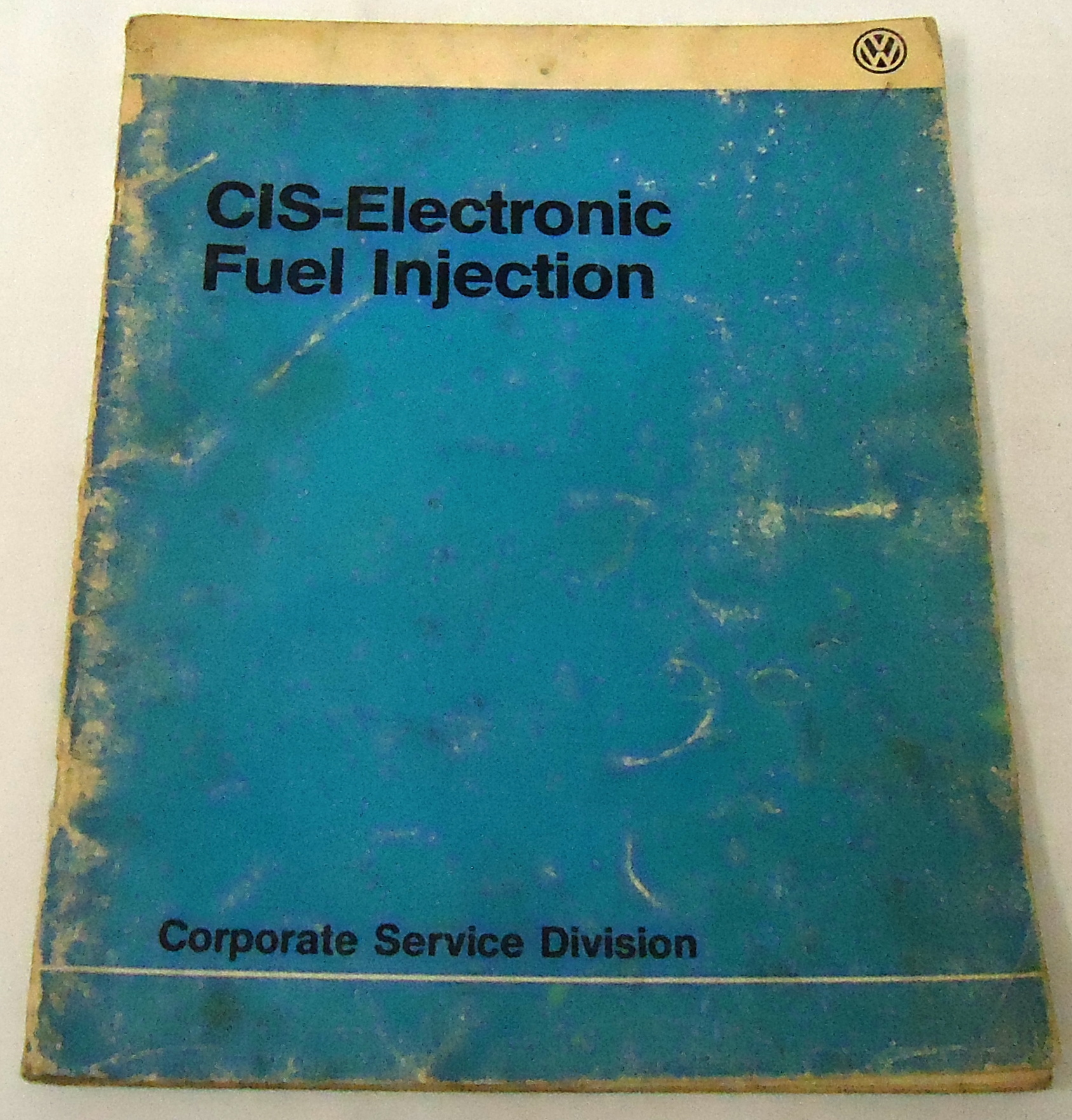 Buy 1984 VW Service Training Manual CIS-ELECTRONIC FUEL INJECTION ...